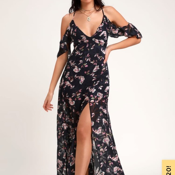 Lulus | Dresses | Brand New Lulus Floral Maxi Dress | Poshmark